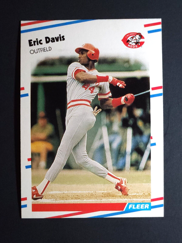 1988 Fleer Baseball #231 Eric Davis *B* Cincinnati Reds *NRMT/MINT* | eBay