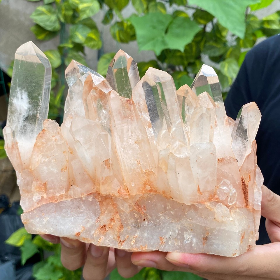 5.1lb Natural Clear White Quartz Crystal Cluster Rough Healing Specimen ...