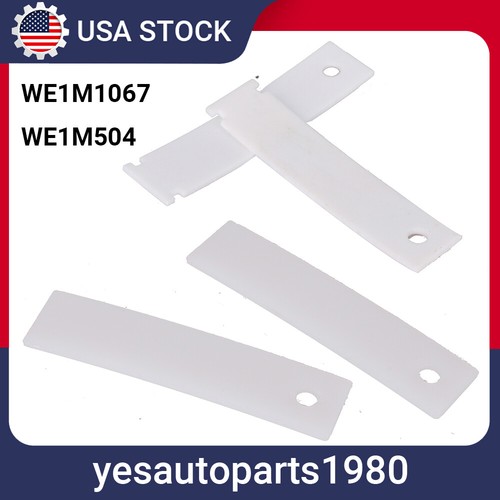 4X-Dryer Bearing Slides Front Drum Glide Kit For GE WE1M1067(2 ...