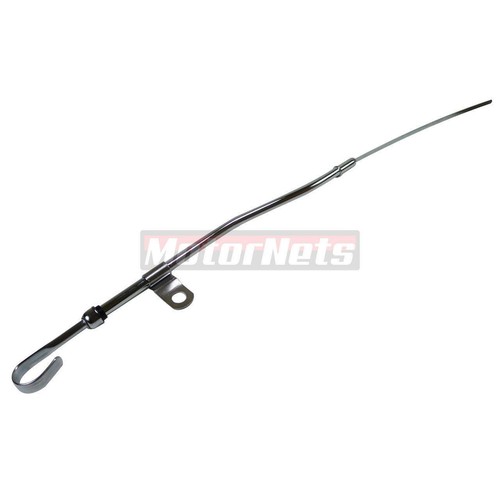 1965-77 Chrome Steel Ford Engine Oil Pan Tube Dipstick 351 Windsor V8 ...