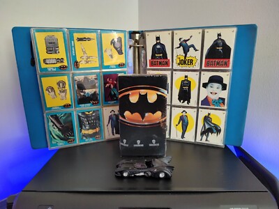 Batman VHS Movie 1989 With Original Wrapping, 1989, 1992 Card Set ...