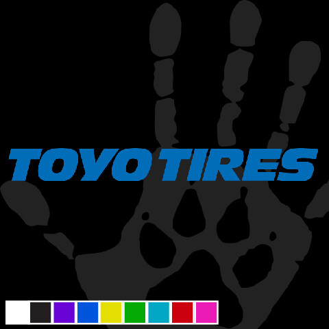 40" TOYO TIRES Window Sticker - Felt Spec - Stance Drift Vinyl Decal ...