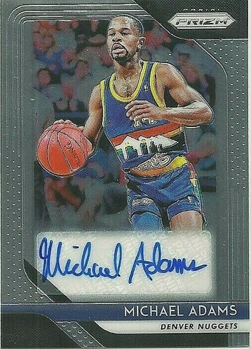2018-19 Panini Prizm Autograph #S-MAD Michael Adams NUGGETS | eBay