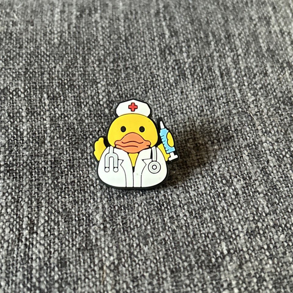 Silly Duck Pin Badge- Nurse themed | eBay UK