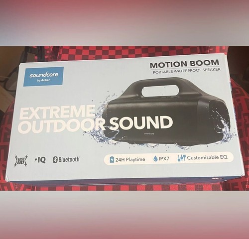 Soundcore Motion Boom Plus Portable Outdoor Speaker 80W Booming Sound ...
