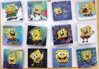 SpongeBob SquarePants 12Pc Button Pin Set (NO.8) | eBay