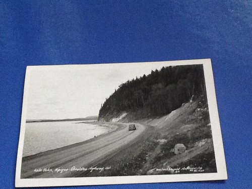 LAKE HELEN, NIPIGON, GERALDTON HIGHWAY, ONTARIO,CANADA OLD POSTCARD (RP ...