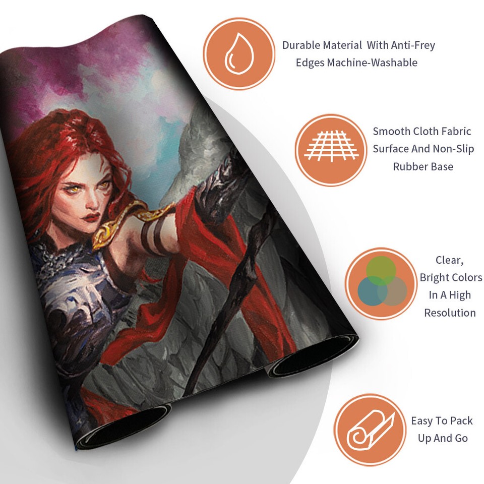 KAALIA OF THE VAST - Magic The Gathering MTG Playmat TCG CCG MTG ...