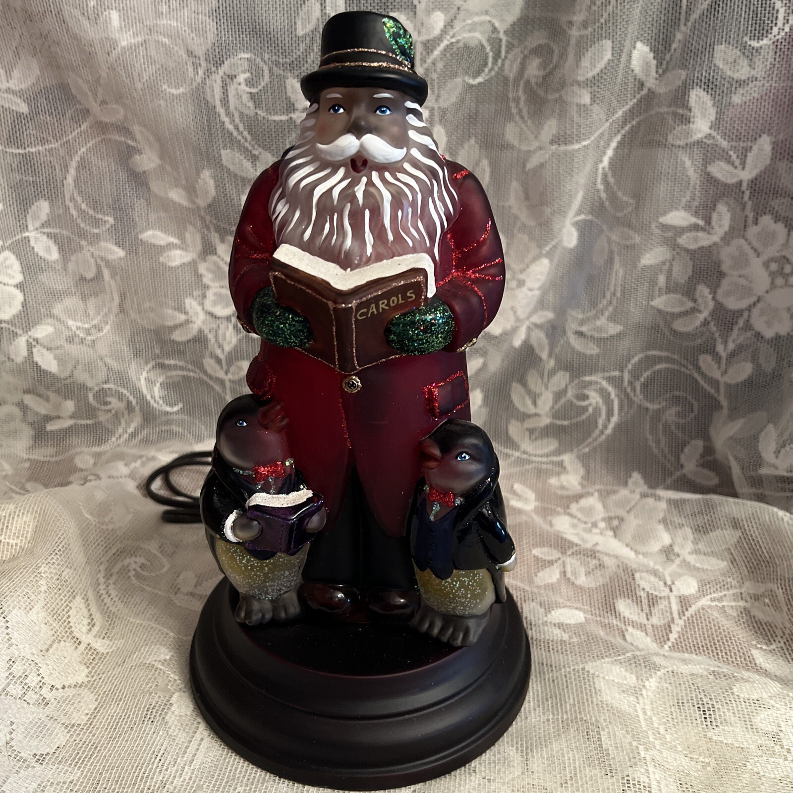 2016 Merck Old World Christmas "Caroling Santa" Figurine w/BOX #529773 ...