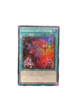 Yu-Gi-Oh! TCG Rarity Collection 2 II Abomination’s Prison Super Rare ...
