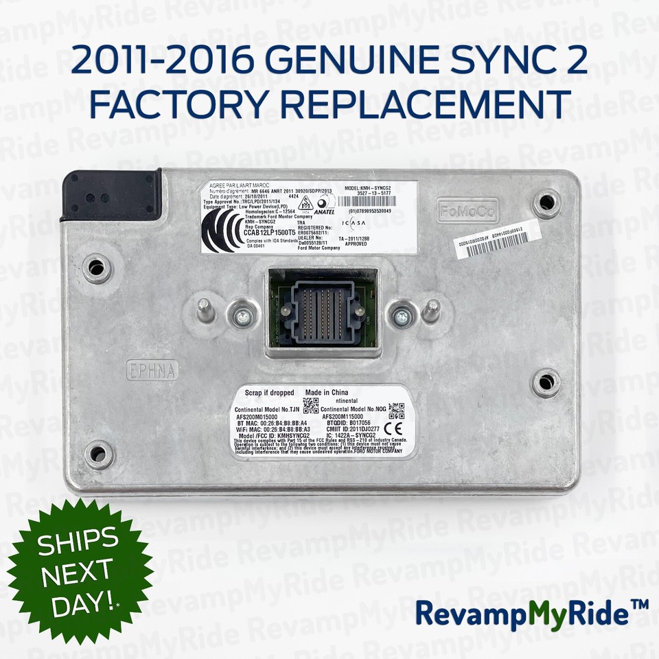 GENUINE OEM MyFordTouch Sync 2 NAV CAPABLE FULLY PROGRAMMED APIM SYNC ...
