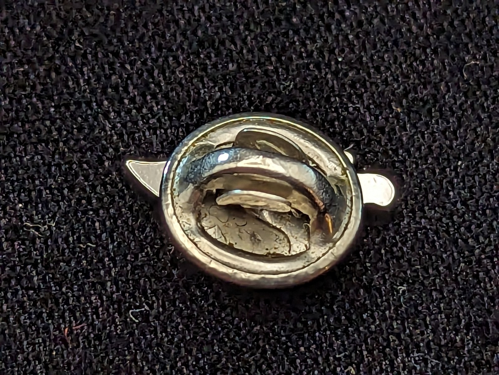 Vintage Sterling Masonic Temple Shriner Lapel Pin / T… - Gem