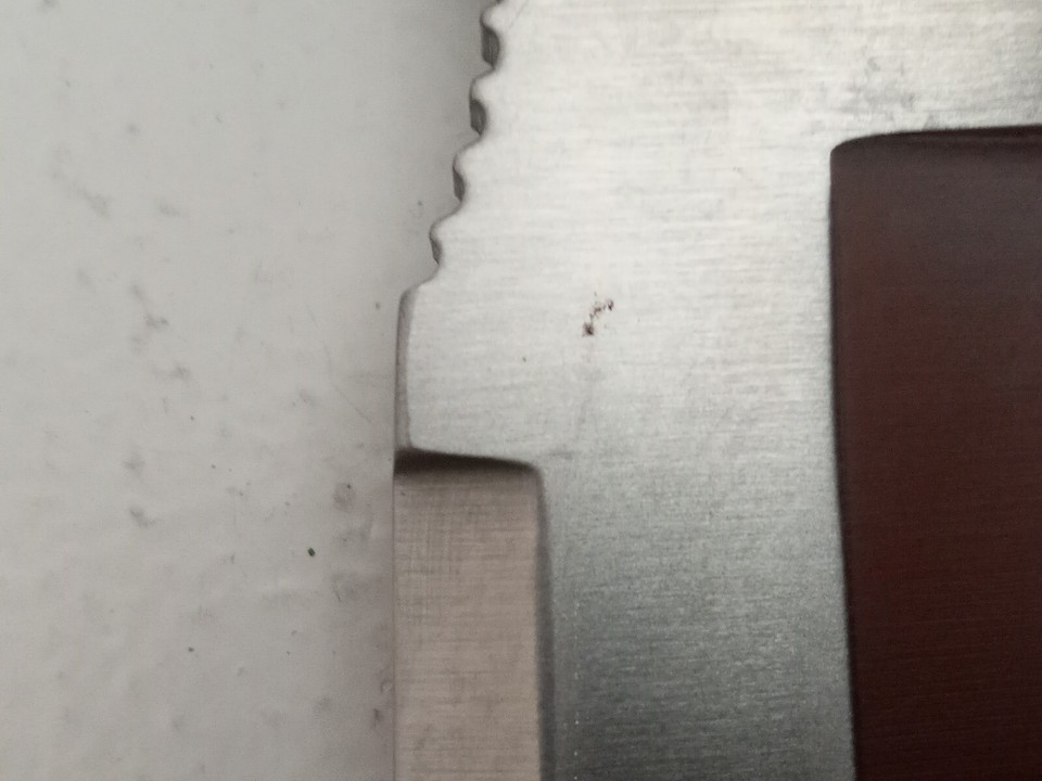 Fox Rostfrei Serrated Hunting Knife w/Sheath | eBay