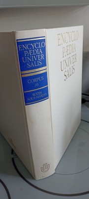 Encyclopédia Universalis Universalia Corpus 16 | eBay