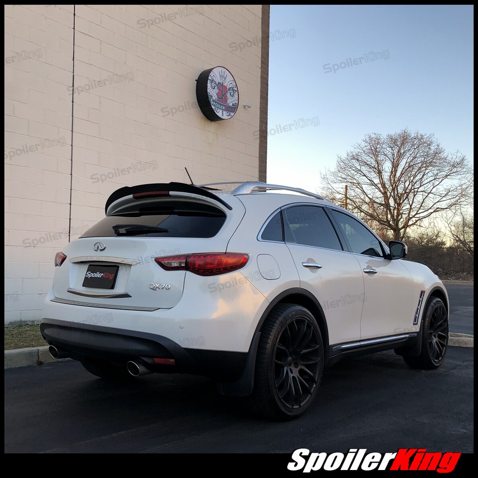 (380KC) Rear trunk duckbill spoiler (Fits: Infiniti QX70 FX50 2009-2018 ...