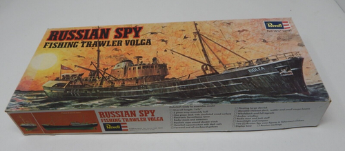 Revell/Monogram Model Kit Russian Spy - Fishing Trawler Volga SW | eBay