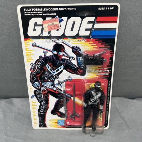 1989 SNAKE EYES GI JOE MOC VINTAGE HIGH GRADE ORIGINAL ACTION FIGURE ...