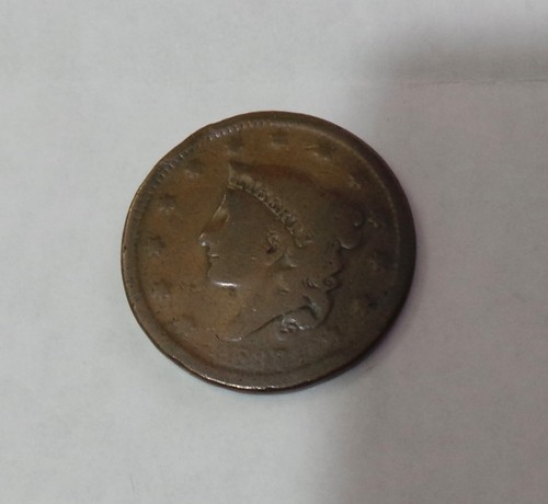 1837 Coronet Head Large One Cent Penny Coin 1C | eBay