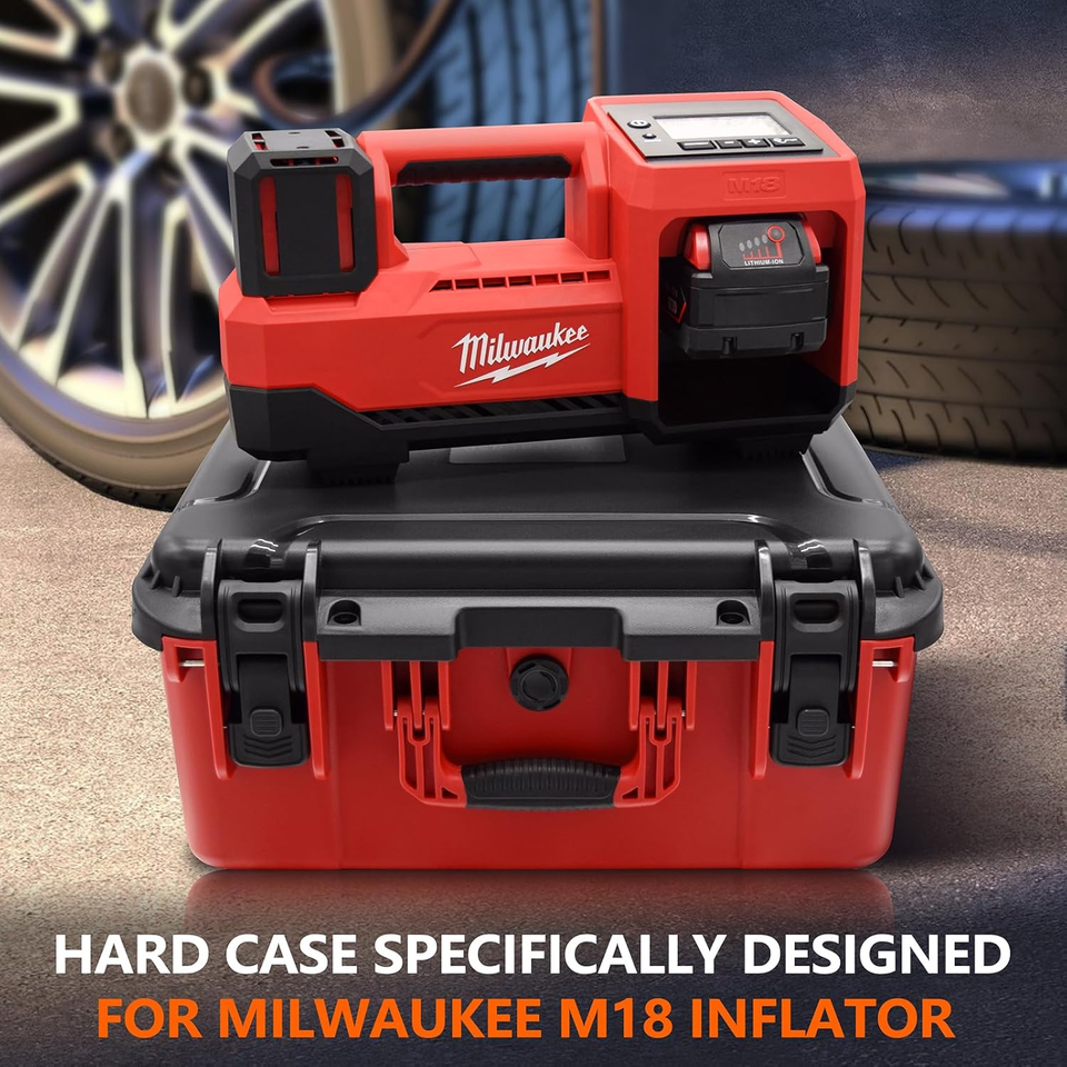 Air Compressor Hard Storage Case for Milwaukee M18 Inflator 2848-20 ...