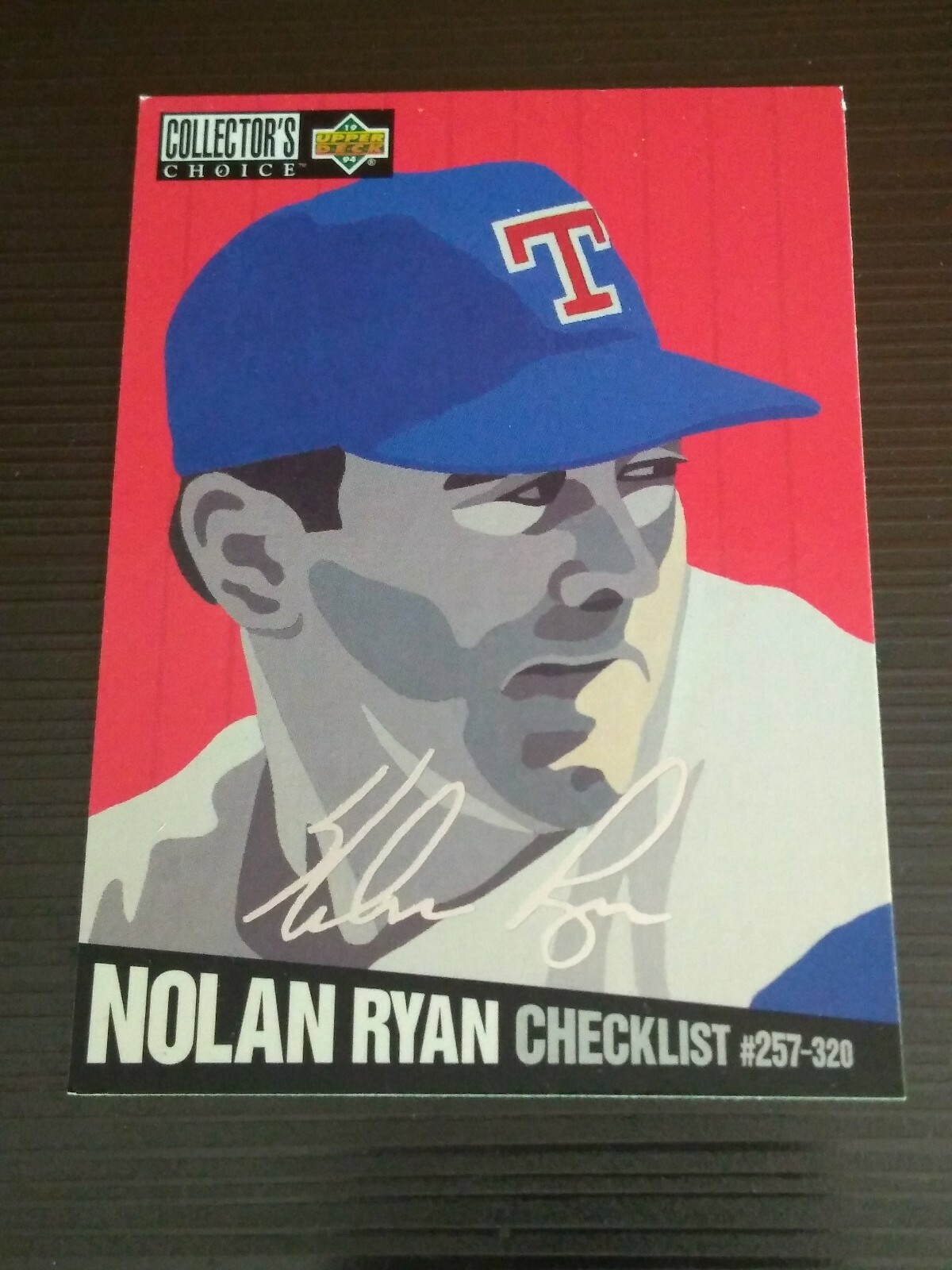 1994 Upper Deck Collectors Choice Nolan Ryan #320 Silver Signature | eBay