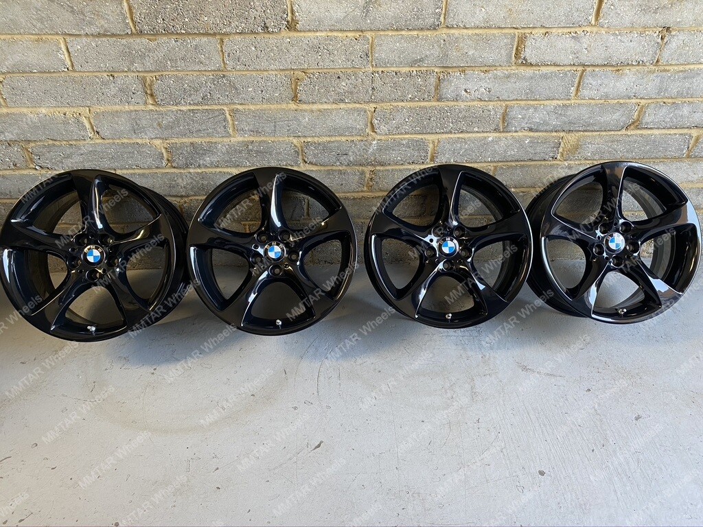 Genuine 19" BMW 3 Series E90 E91 E92 E93 Black Twist 230 Wheels And New ...