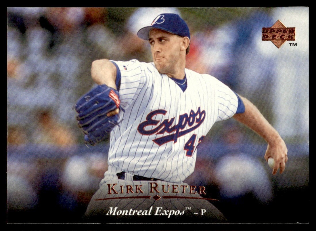 1995 Upper Deck #330 Kirk Rueter Montreal Expos | eBay