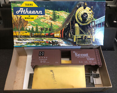 ATHEARN #5015 - 40' AAR BOXCAR SANTA FE ATSF SCOUT HO **NEW** | eBay