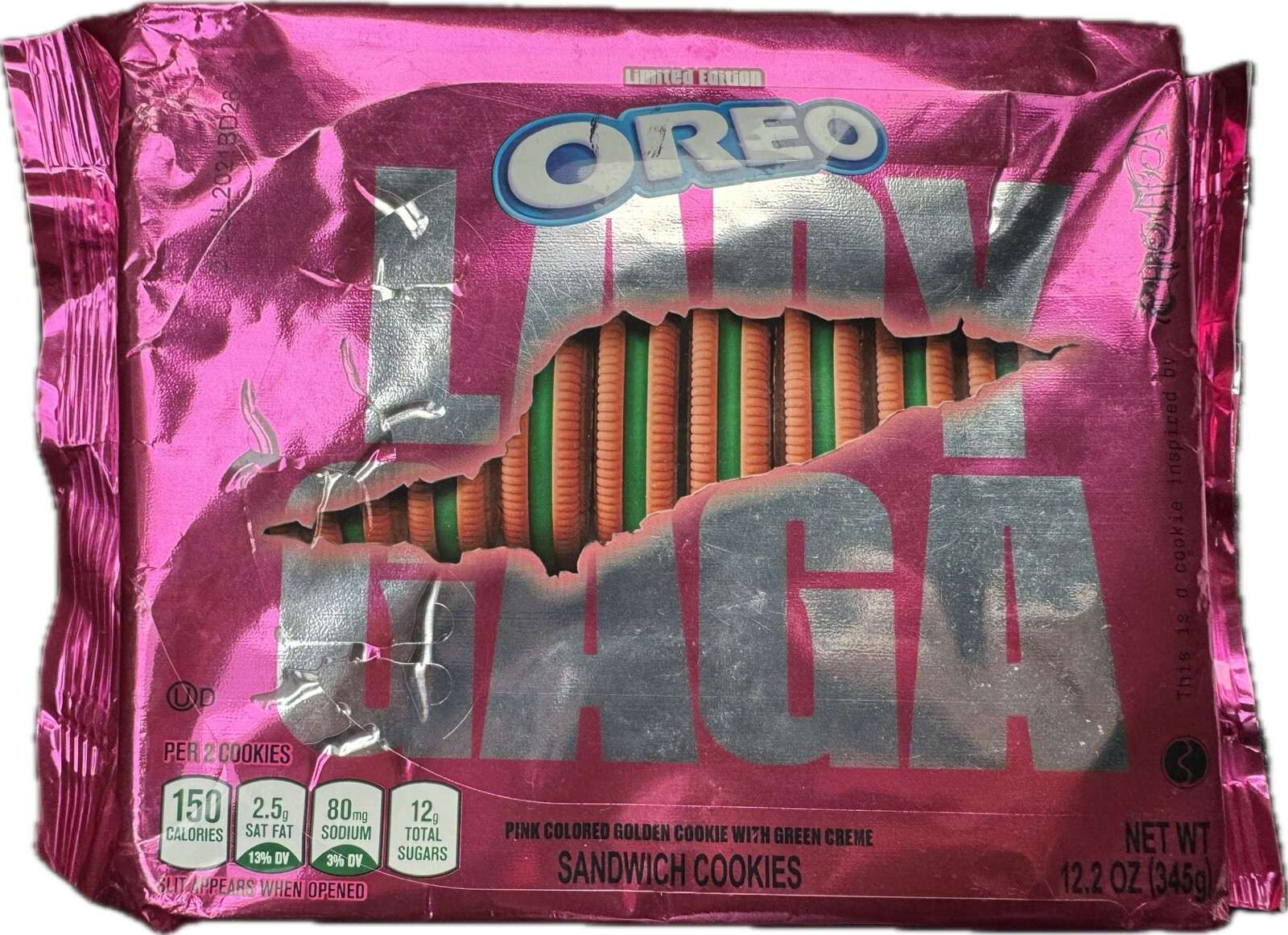 LADY GAGA OREO Sandwich Cookie Limited Edition 12.2oz oreos | eBay