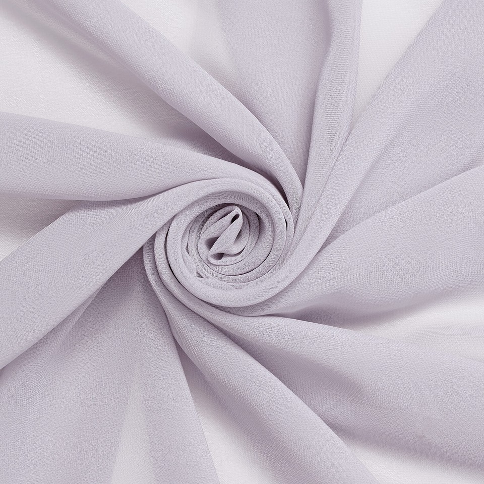 Polyester Chiffon Sheer Lightweight Breathable (60 Inch) Fabric By The ...