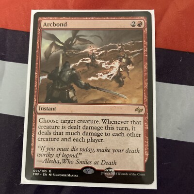 MTG Arcbond Fate Reforged 091/185 Regular Rare | eBay