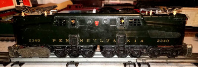 RARE LIONEL 2340 GREEN PRR GG-1 Locomotive IN FAIR CONDITION. | eBay