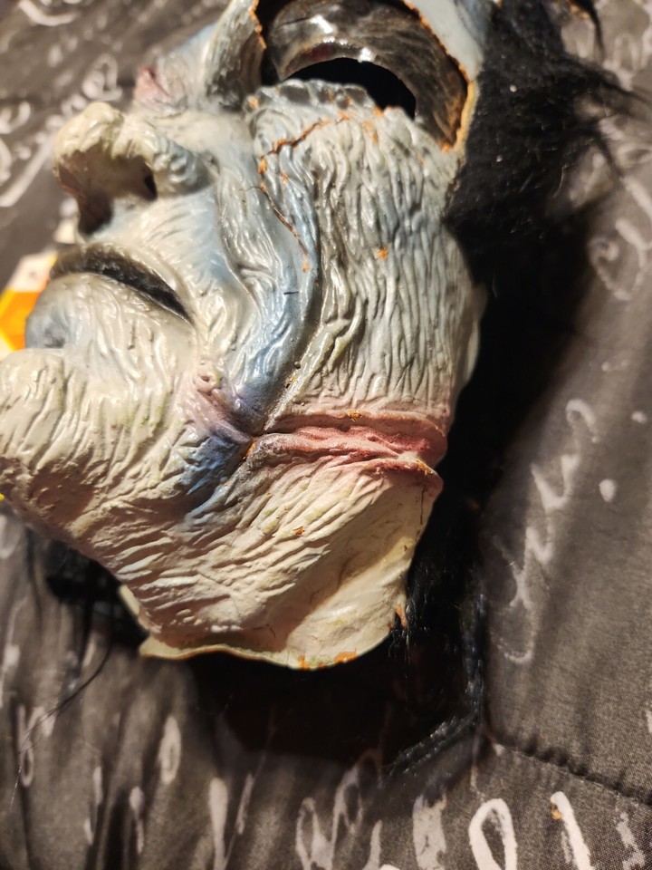 VTG Topstone FRANKENSTEIN Monster Mask Halloween Latex Horror RARE | eBay