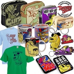 DICK DASTARDLY & MUTTLEY GIFT RANGE. Mug, Keyring, Luggage Tag, Shopper ...