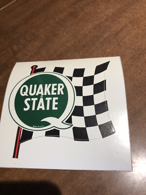 Quaker State Sticker Garage/Toolbox Bling | eBay
