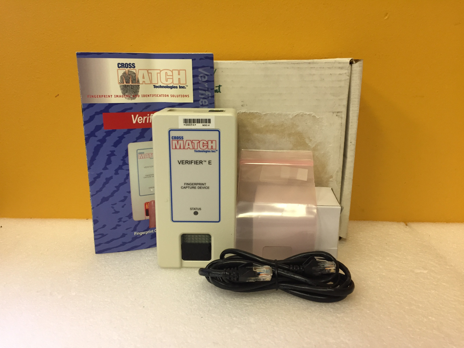 CrossMatch 300 Verifier E 900085 Fingerprint Capture Device. New + Accy ...