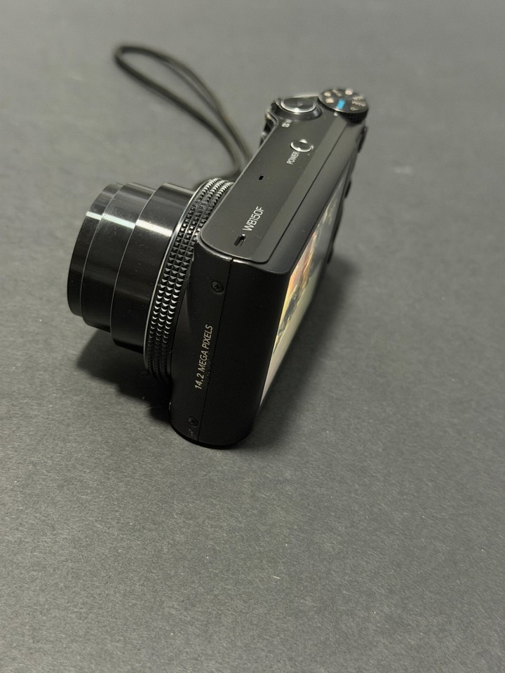 Samsung WB150F 14.2MP 18x Zoom WiFi Digital Camera Black Working W ...