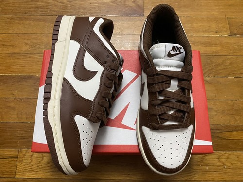Nike Dunk Low Cacao Wow Mocha Brown Butter Cream Coconut Milk - SHIP ...