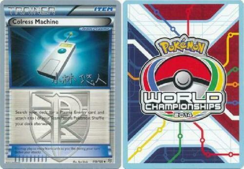 Colress Machine 119/135 World Championship 2014 Near Mint NM Pokemon ...
