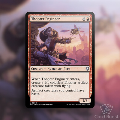 MTG Magic Thopter Engineer 0204 Commander: Bloomburrow BLC | eBay