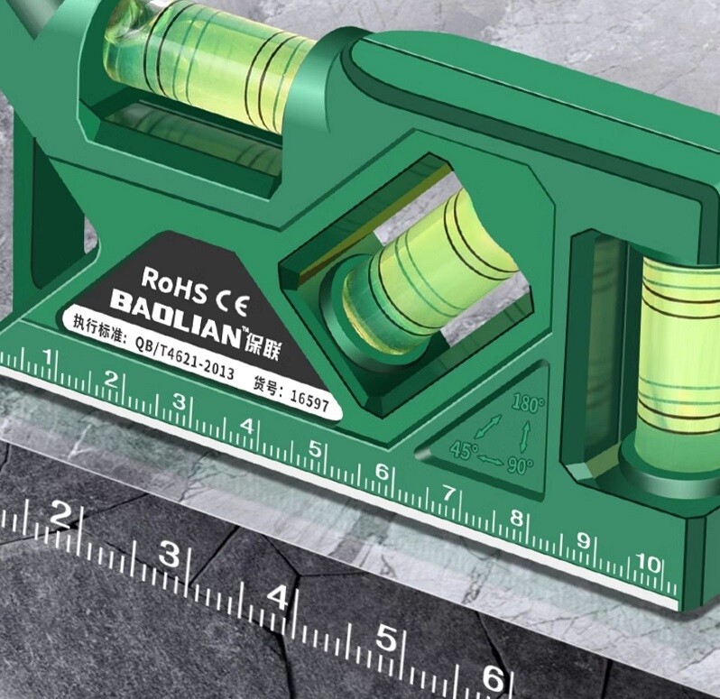 Mini Magnetic Small Bubble Level Spirit Level Leveling Square Quality ...