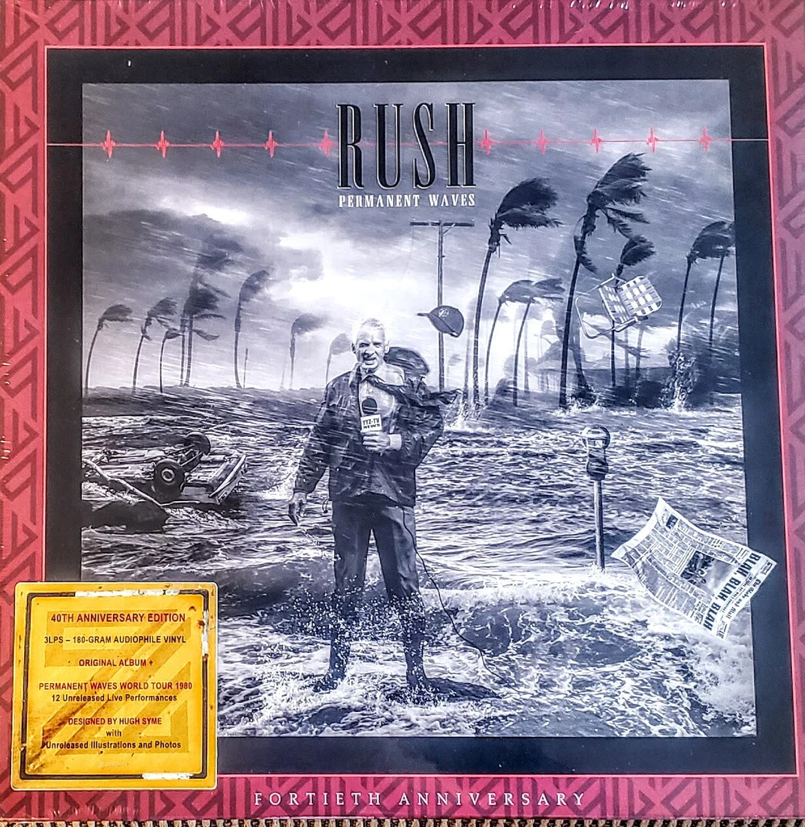 Rush Permanent Waves Album Cover Model
