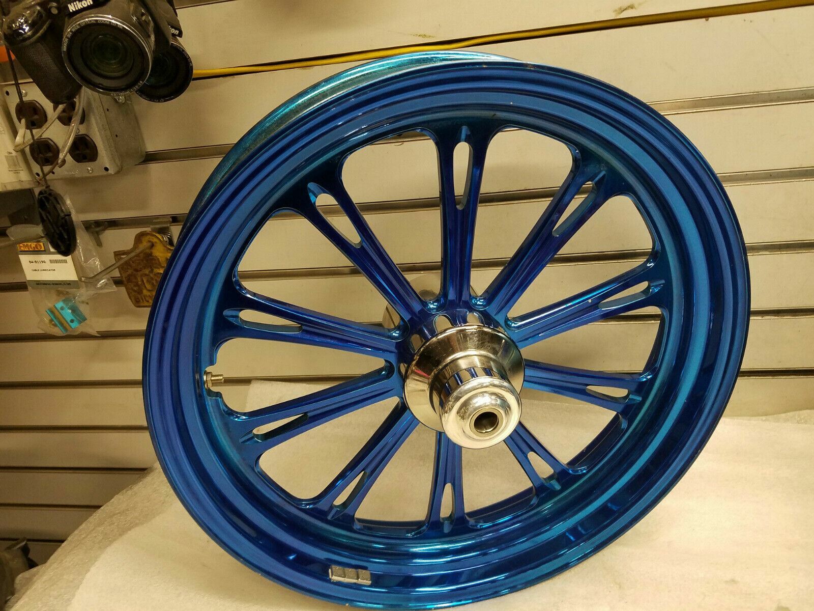 PM Performance Machine Custom Wheels Harley Chopper 18x8.5 3.5x18 ...