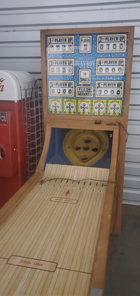 Vintage United Playboy Shuffle-Puck/Target Coin Operated Arcade game | eBay