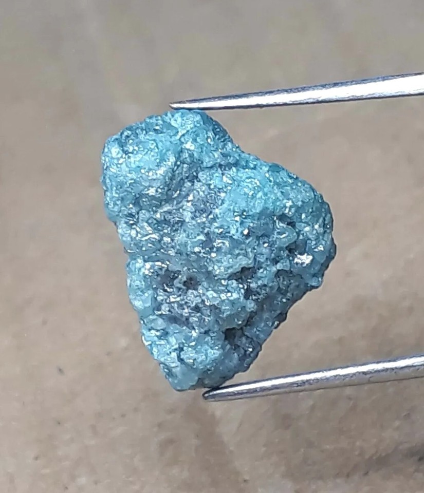 7.25 Ct Natural Big Rough Diamond Sky Blue Rough Uncut Raw Diamond Blue ...