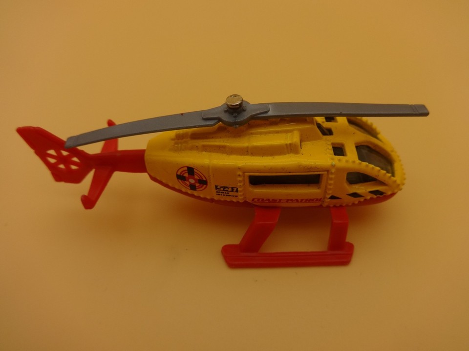 Matchbox Yellow "Coast Patrol" Rescue Helicopter - Loose | eBay