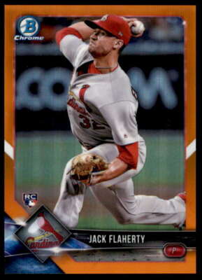 Jack Flaherty Card 2018 Bowman Chrome Rookie Image Variation Autographs ...