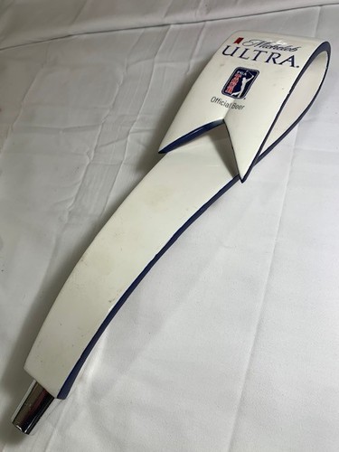 Michelob Ultra Ribbon draft beer tap handle PGA Tour Official Beer 12 1 ...