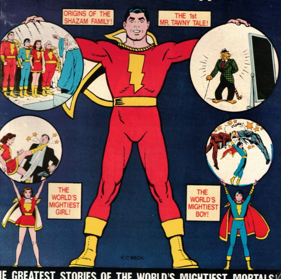 SHAZAM! #8 1st 100 page Giant reprints 1st Black Adam, Mary Marvel ...