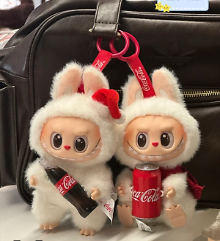 Authentic Labubu Coca-Cola Series Vinyl Blind Box Confirmed Labubu With ...