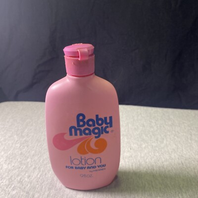 Vintage Baby Magic Baby Lotion 9 oz Bottle by Mennen Movie Prop | eBay